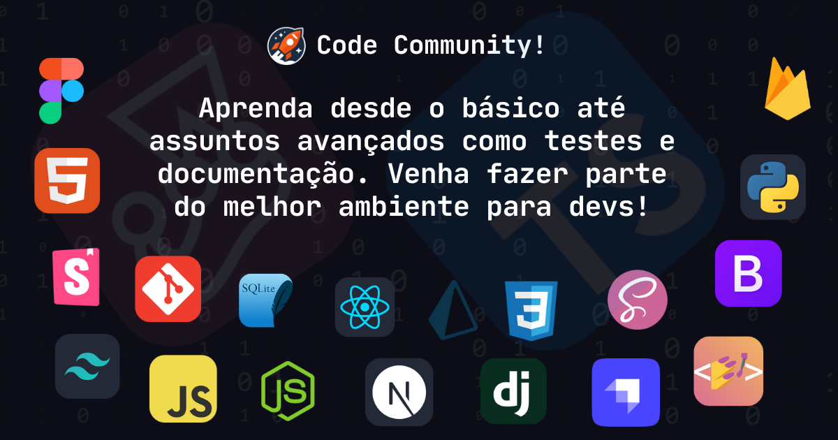 Melhor comunidade de desenvolvedores - Code Community